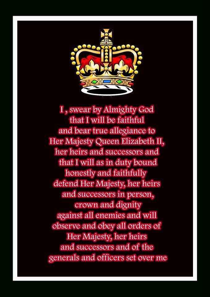 The British Army Oath of Allegiance – Army Training Channel