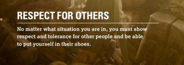 British Army Values – CDRILS – Army Training Channel