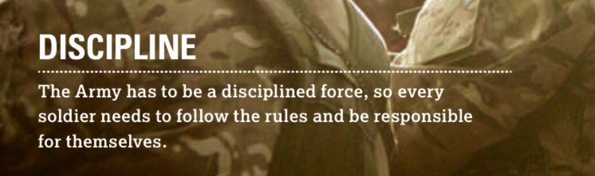 British Army Values – CDRILS – Army Training Channel